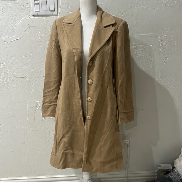 Vintage | Jackets & Coats | Ll Collezioni Italia 0 Cashmere Neutral ...